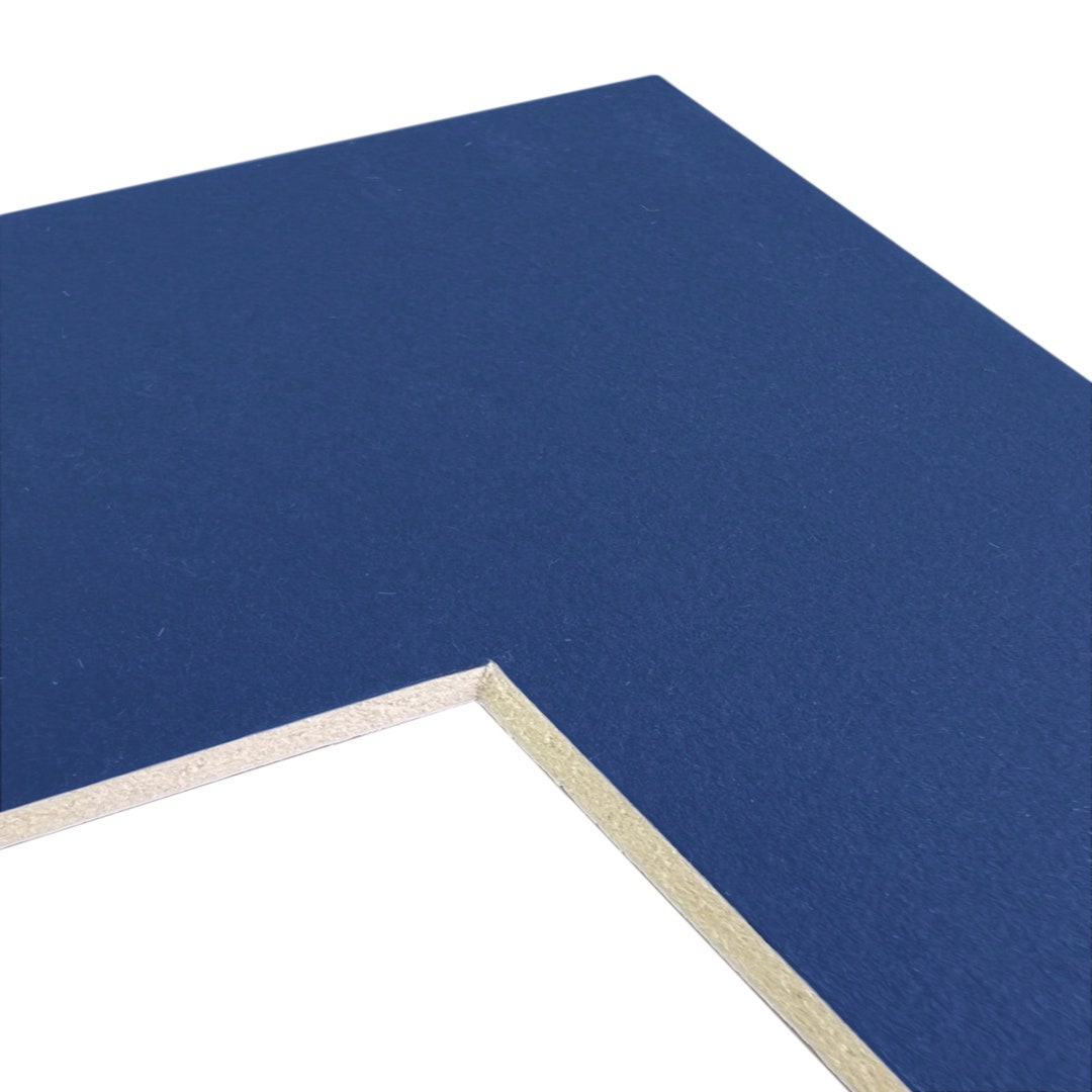 Craig Frames B334 Pre-cut Mat Board, Various Sizes, Bottle Blue - Etsy