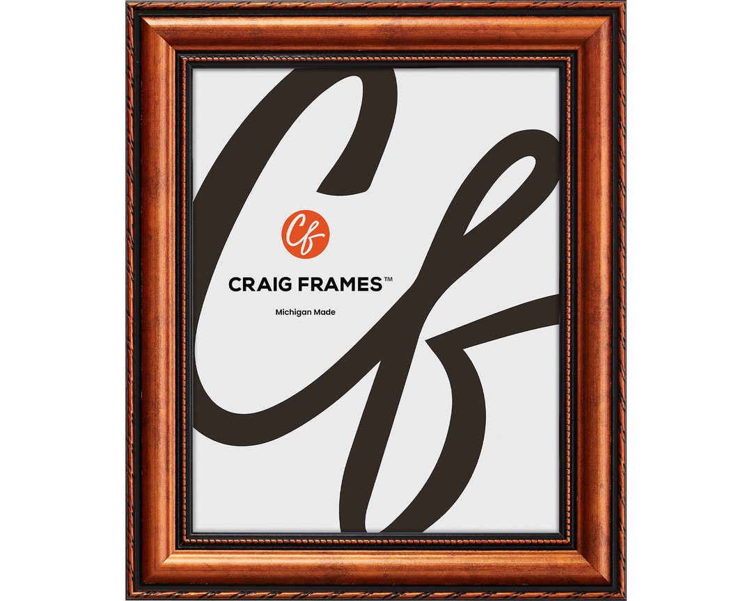 Ornate Copper Picture Frame, Victorian Style, Solid Wood - Etsy