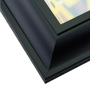 Black Picture Frame, 2 Inch Wide, Contemporary Photo Frame - Etsy