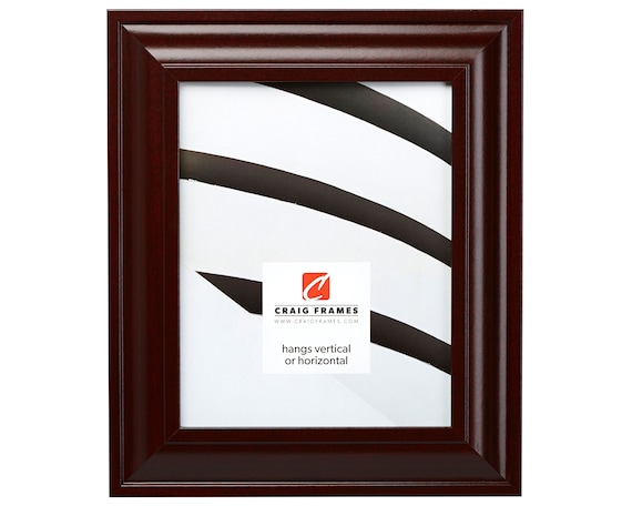 Contemporary Upscale Dark Mahogany Picture Frame 2 - Etsy