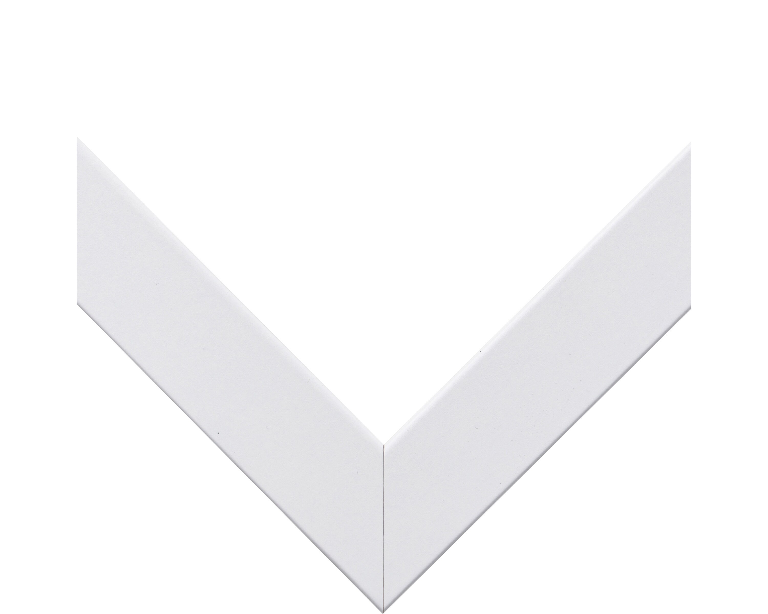 Essentials Satin White Picture Frame With Single White Mat - Etsy