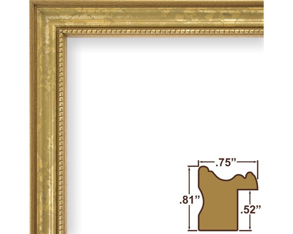 19x25 Inch Stratton .75 Wide 314GD1925 Aged Gold Picture Frame Craig ...