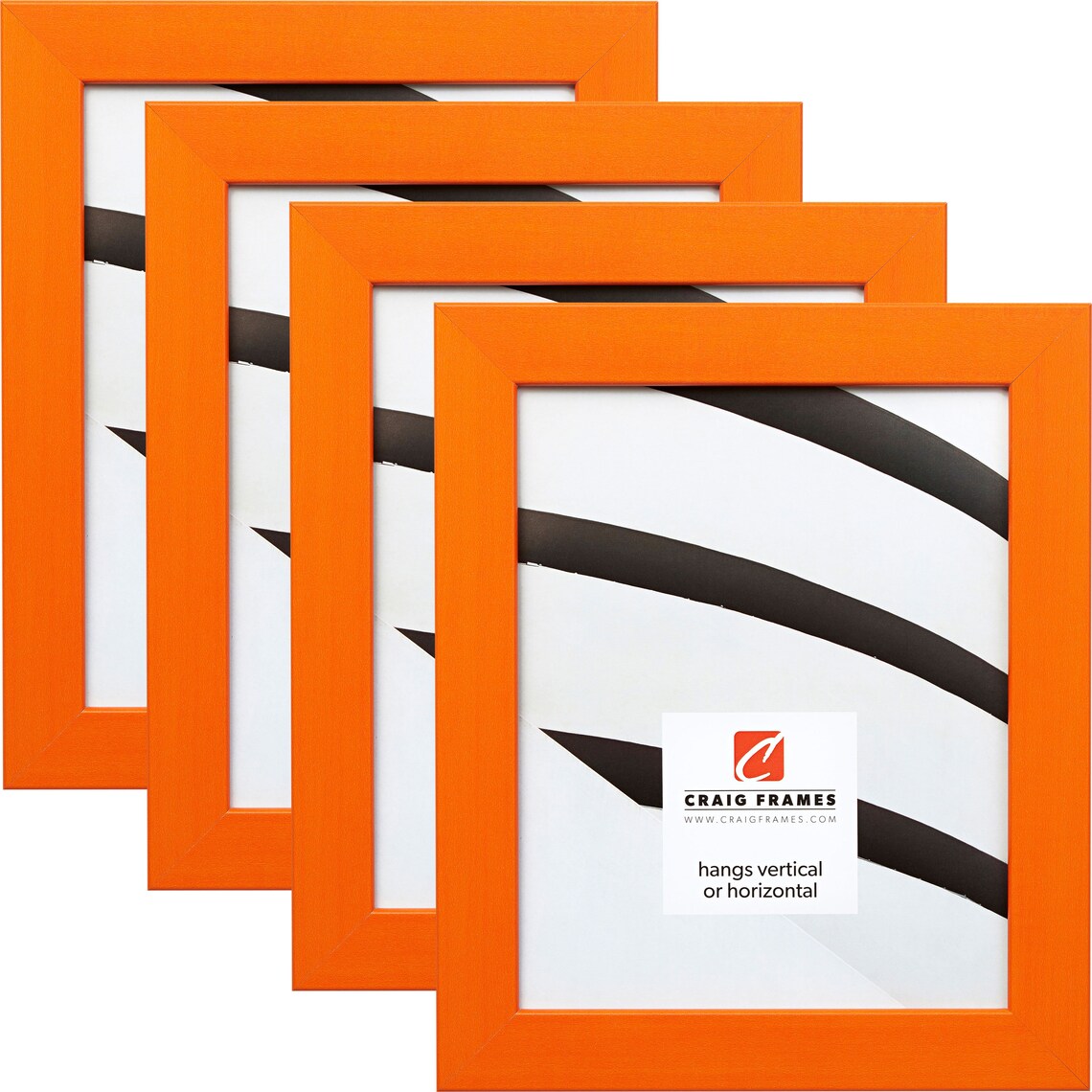 Colori 125 Modern Orange Picture Frame 1.25 Wide 35 - Etsy