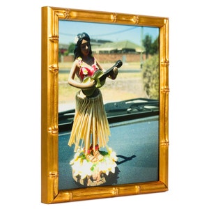 Vintage Bamboo Gold Picture Frame, 11x14 Inch, .625" Wide (85761114 ...