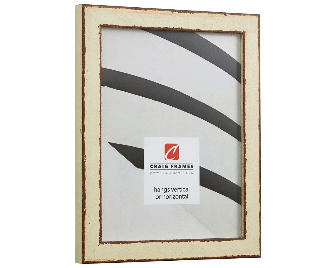 Ferro Rusted Ivory off White Picture Frame 1 Wide 35 - Etsy