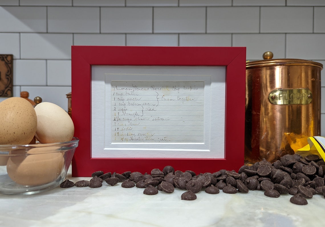 Confetti Modern Red Picture Frame .875 Wide 70 Sizes - Etsy