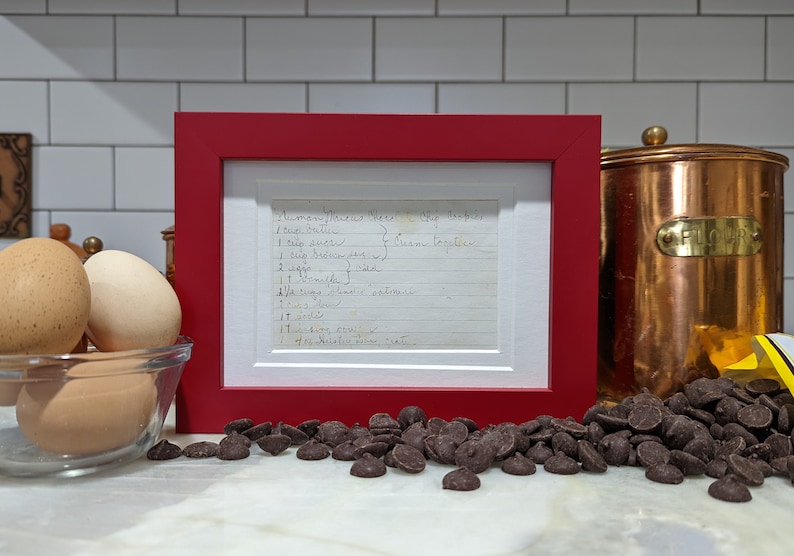 Confetti Modern Red Picture Frame .875 Wide 70 Sizes - Etsy