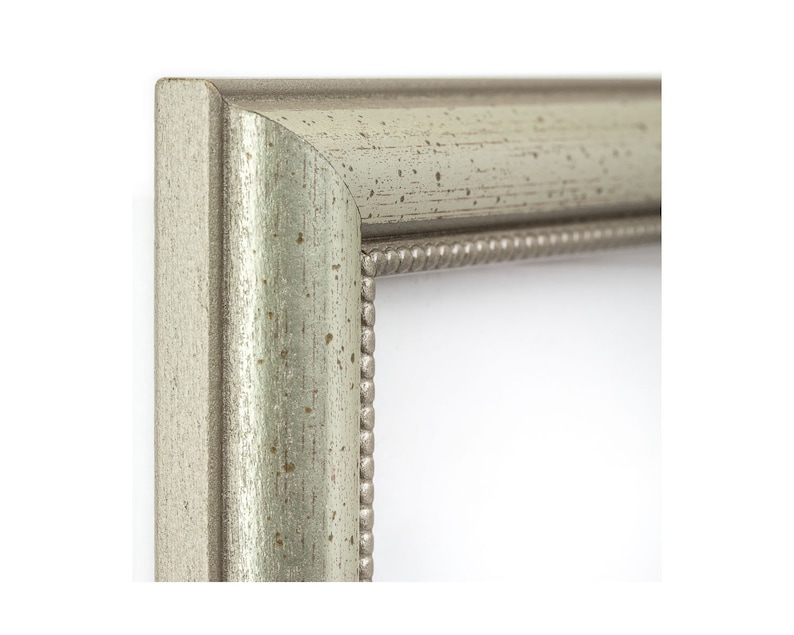 Stratton Distressed Silver Picture Frame .75 Wide Set | Etsy