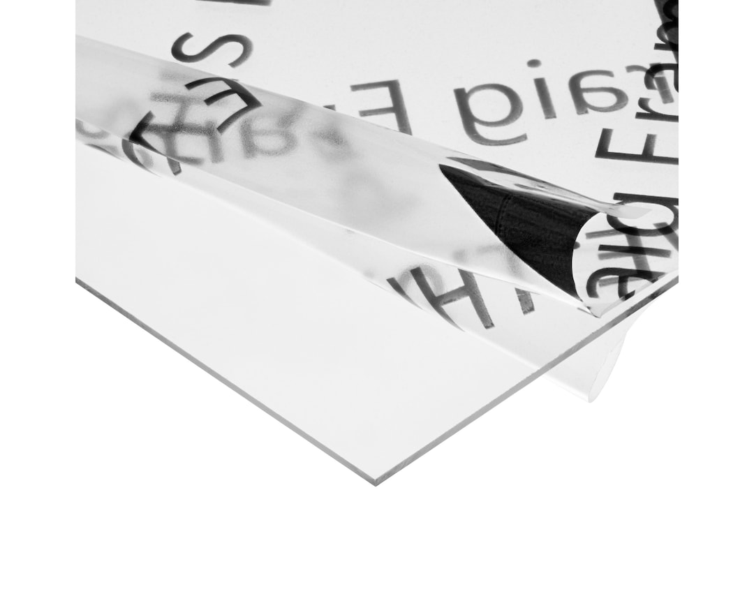 Clear Acrylic Facing for Picture Frame/poster Frame 20x24 Inch, .090 ...