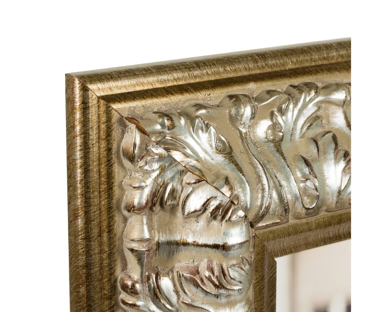 Barroco Antique Silver Baroque Picture Frame 3.6 Wide - Etsy
