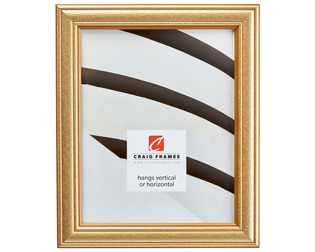 Goldstone, Vintage Gold Picture Frame, 1.25" Wide, 35 Common Sizes ...