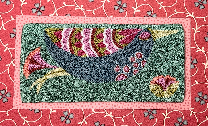 Punch Needle Pattern PDF himself - Etsy