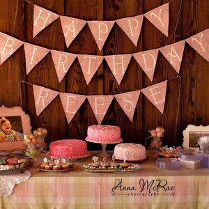 Pink Birthday Decorations - Etsy