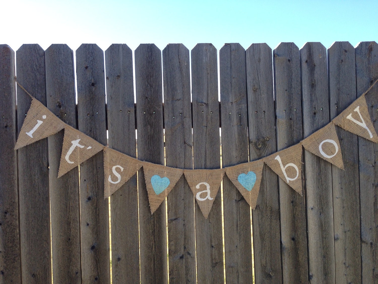 ITS A BOY Banner Its A Boy Sign Boy Baby Shower Banner - Etsy