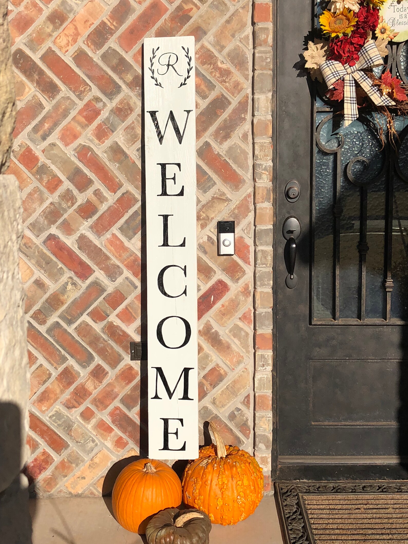 Farmhouse Porch Decor Rustic Welcome Sign Front Porch Sign - Etsy