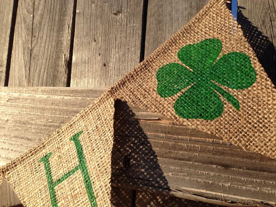 Irish banner Fighting Irish Notre Dame Decor Irish Decor | Etsy