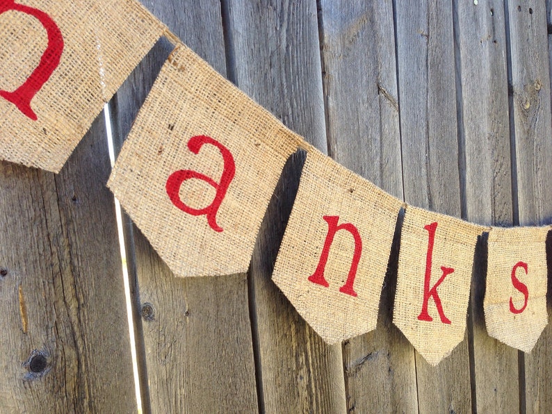 Thanksgiving Decor Thanksgiving Banner Happy Thanksgiving Banner ...