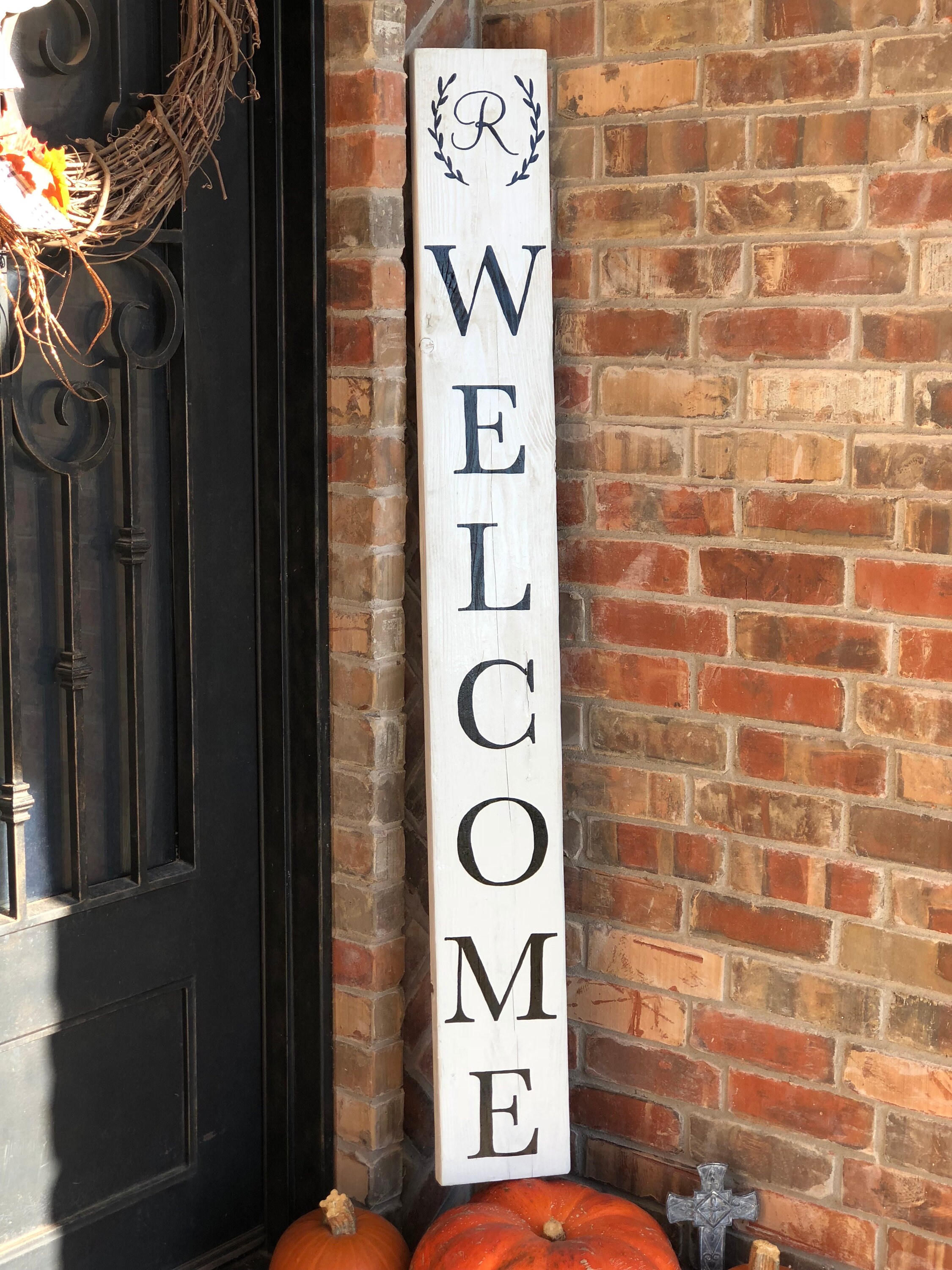 Front Door Welcome Sign Large Welcome Sign Gift For Her | Etsy