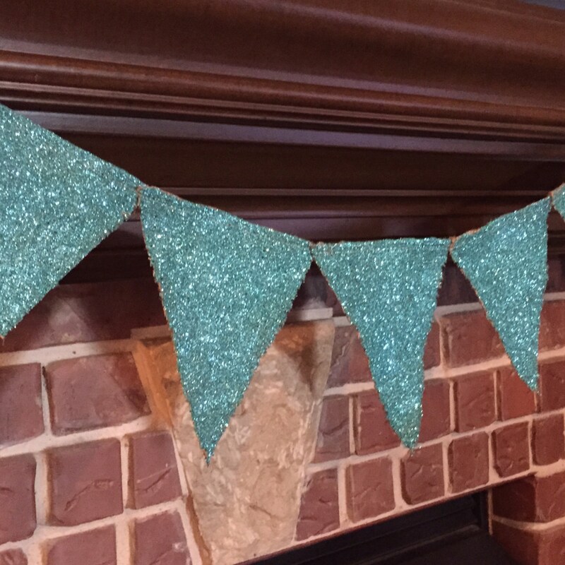 Turquoise Banner - Etsy