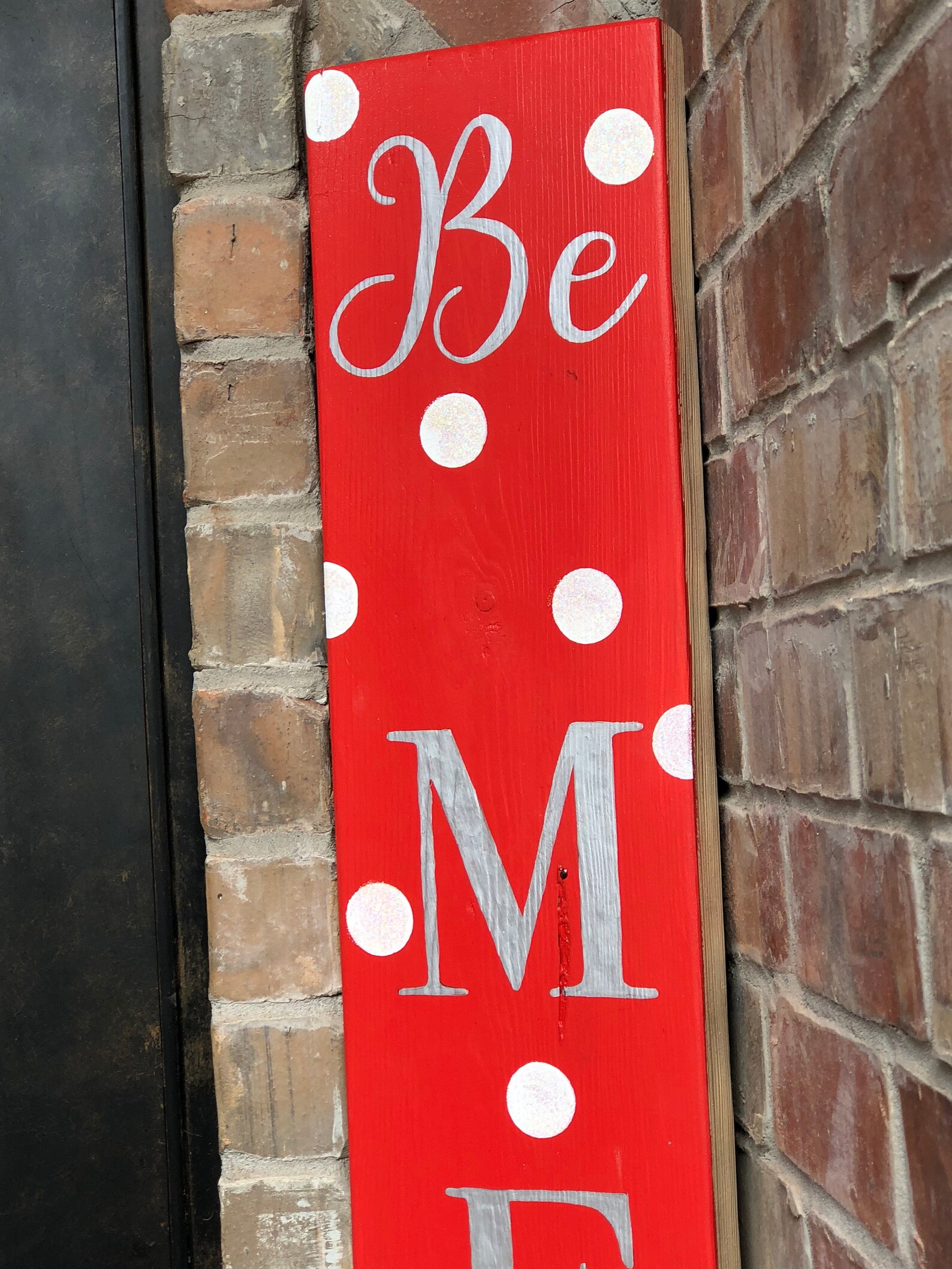 Outdoor Christmas Porch Sign Be Merry Christmas Welcome Sign Christmas ...