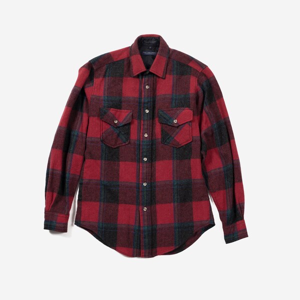 Wool Flannel Shirt - Etsy