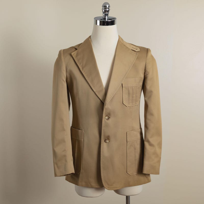 Mens Western Blazer Tan - Etsy