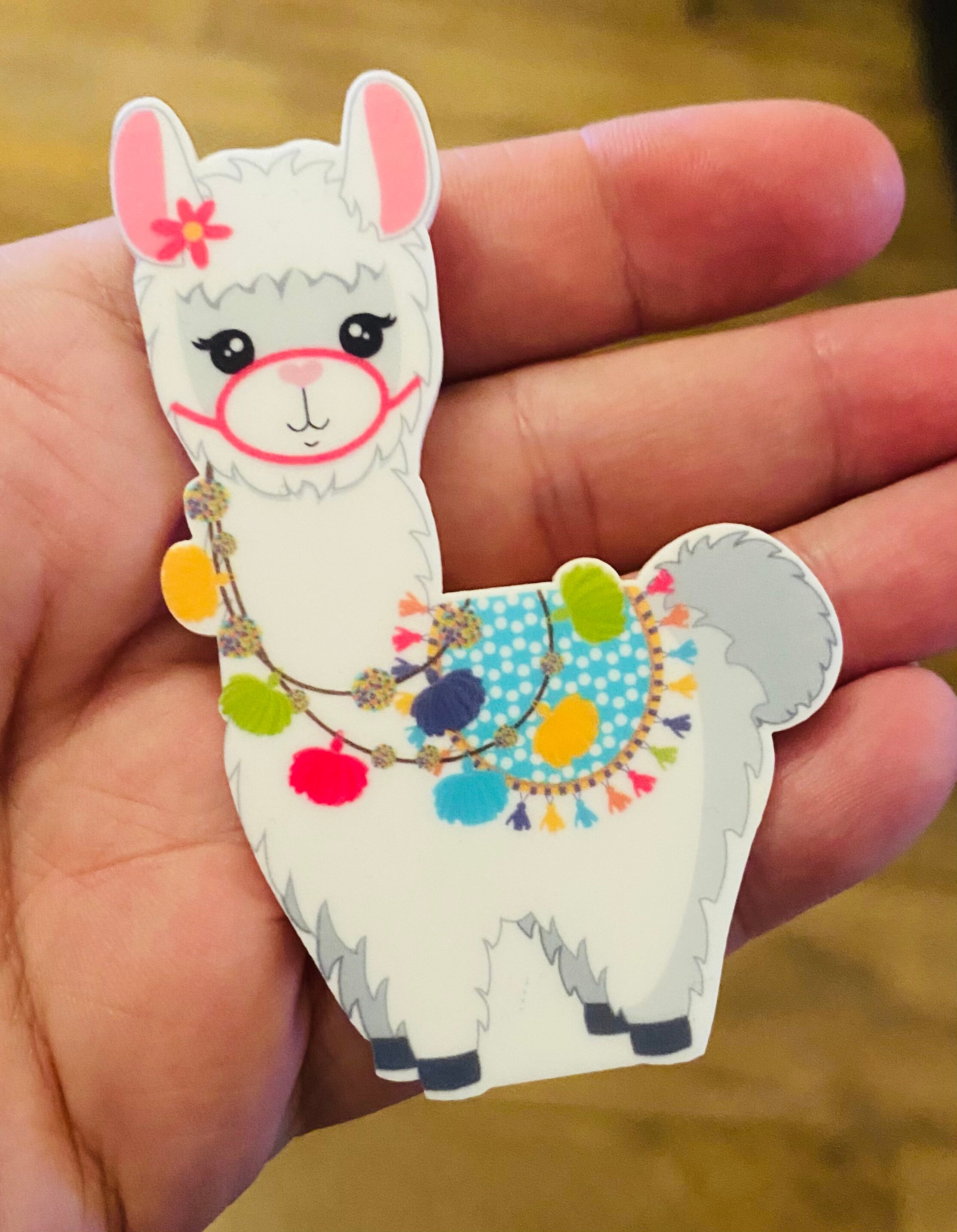 Large Resin Llama Alpaca Brooch - Etsy UK