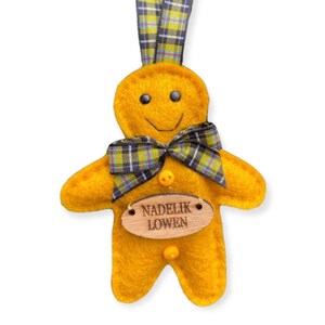 Cornish Gingerbread Man Nadelik Lowen Decoration Nadelik - Etsy