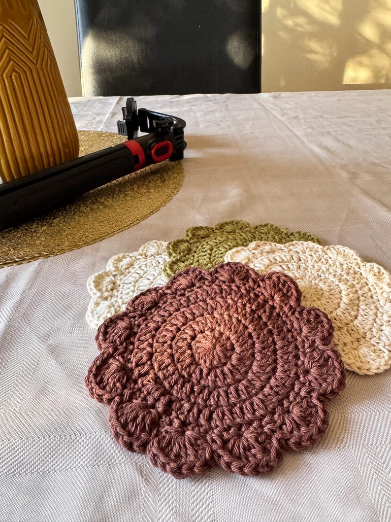 Beginner Crochet Coaster Kit: DIY - Etsy Australia