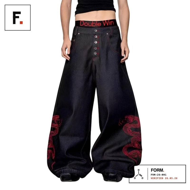 Dragon Jeans Baggy - Etsy
