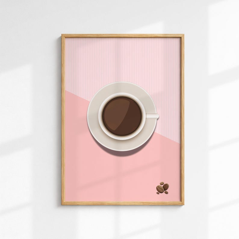 Retro Coffee Quote Print, Espresso Bar Wall Art (digital Download) - Etsy