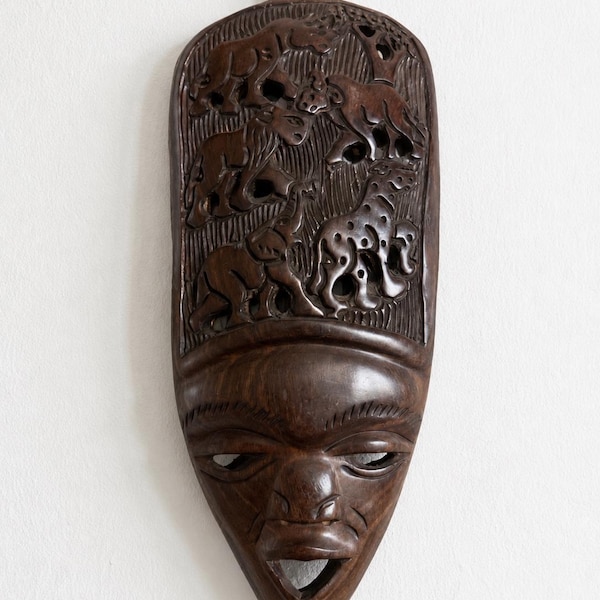 African Artisan Mask - Etsy