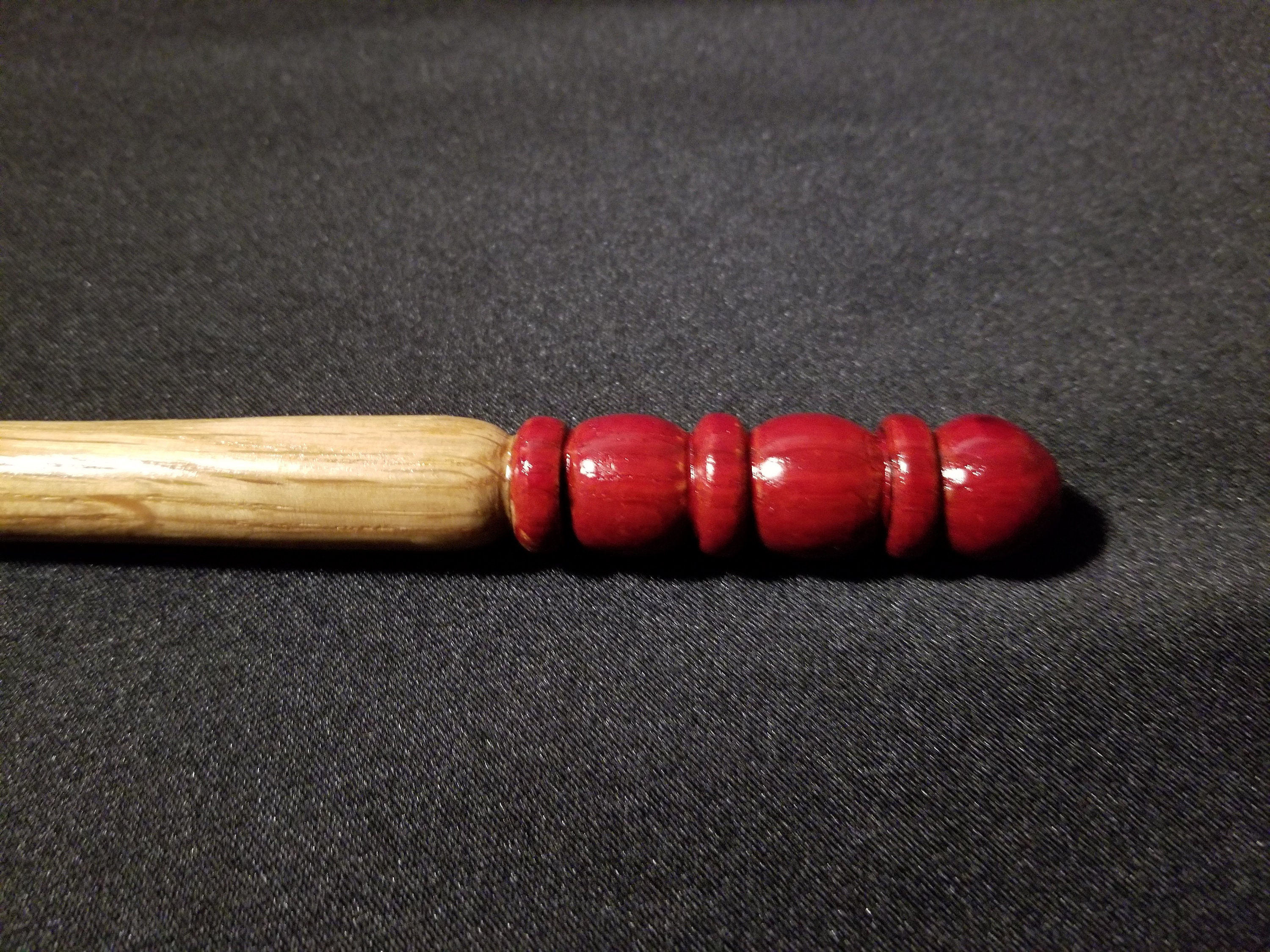 Oak Wand in Red - Etsy