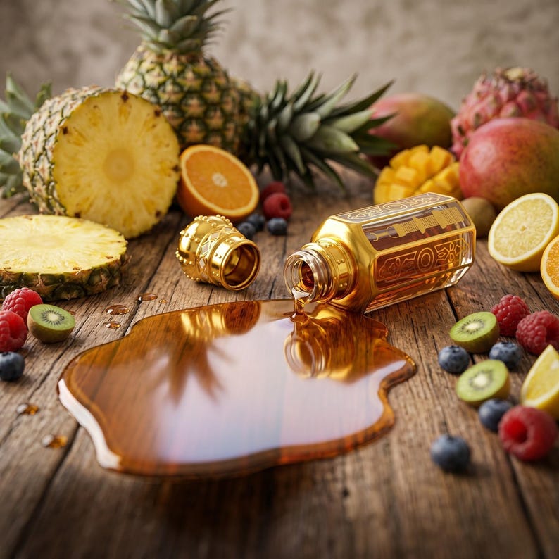 Fawakeh Attar | Mixed Fruit Natural Perfume Oil | Sweet Fruity Fresh ...
