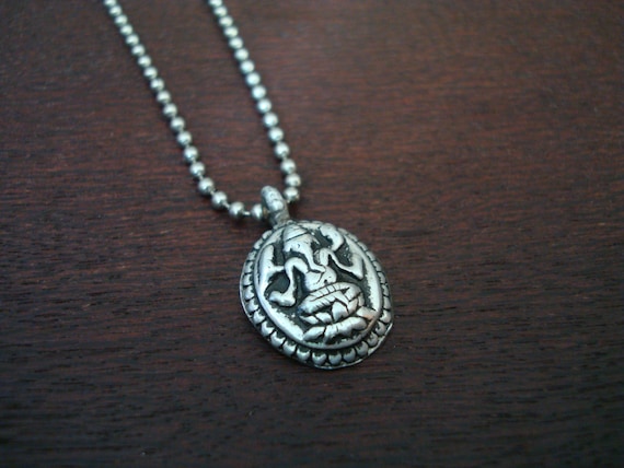 Men's Antique Ganesha Necklace // Good Luck Protection & - Etsy