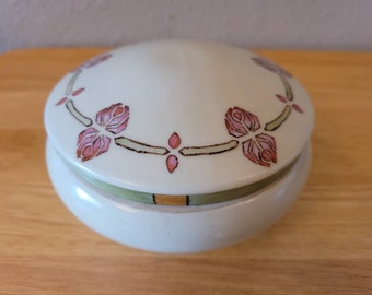 Porcelain Powder Box - Etsy