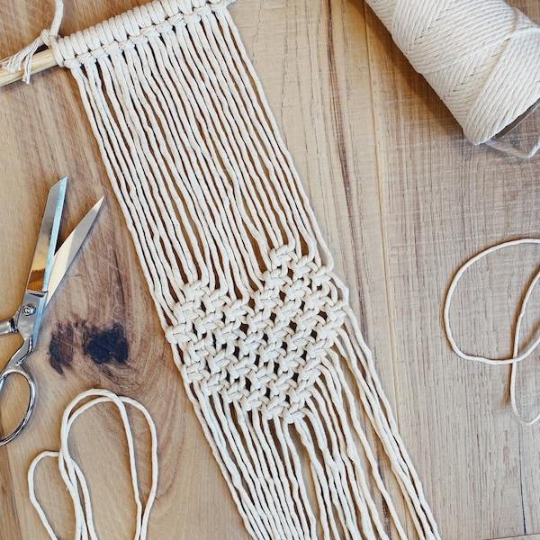 Heart Macrame Pattern - Etsy