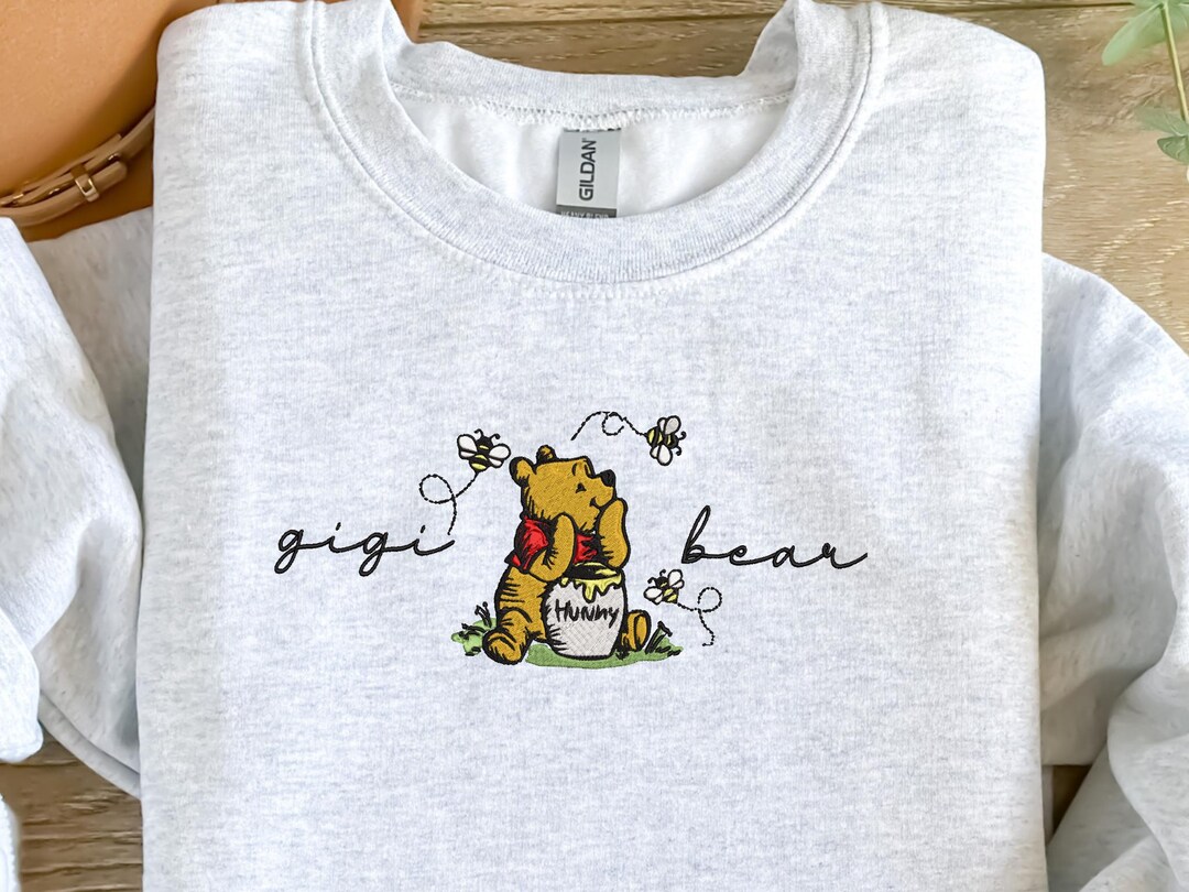 Gigi Bear Embroidery Design, Instant Download, 4 Sizes Embroidery File ...