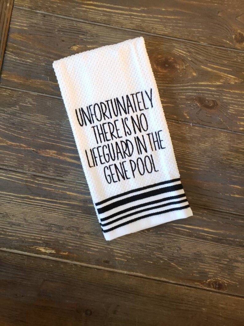 Unfortunately There is No Lifeguard in the Gene Pool - Etsy