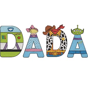 Dada Toy Embroidery Design, Instant Download, 3 Sizes Embroidery File ...
