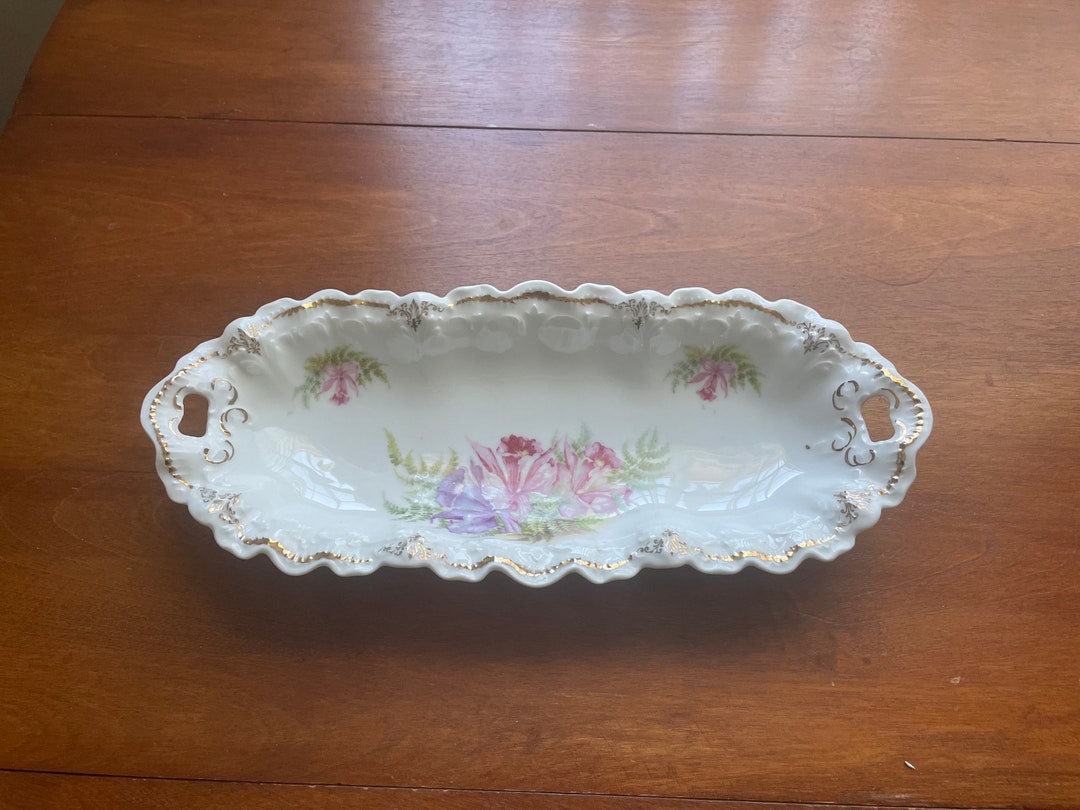 Vintage Welmar Germany Decorative Serving Dish, 5 X 12 - Etsy