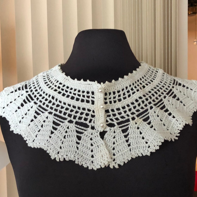 Crochet Collar - Etsy