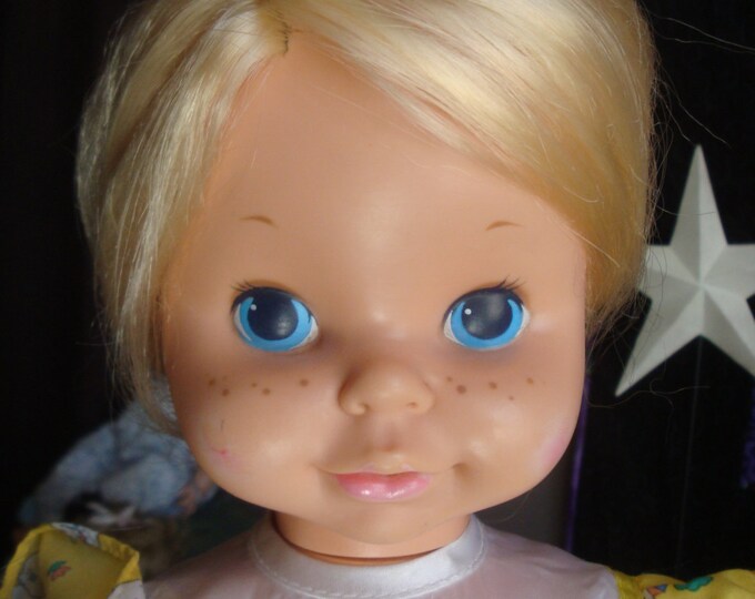 Vintage 1969 Mattel Tell Time Doll - Etsy