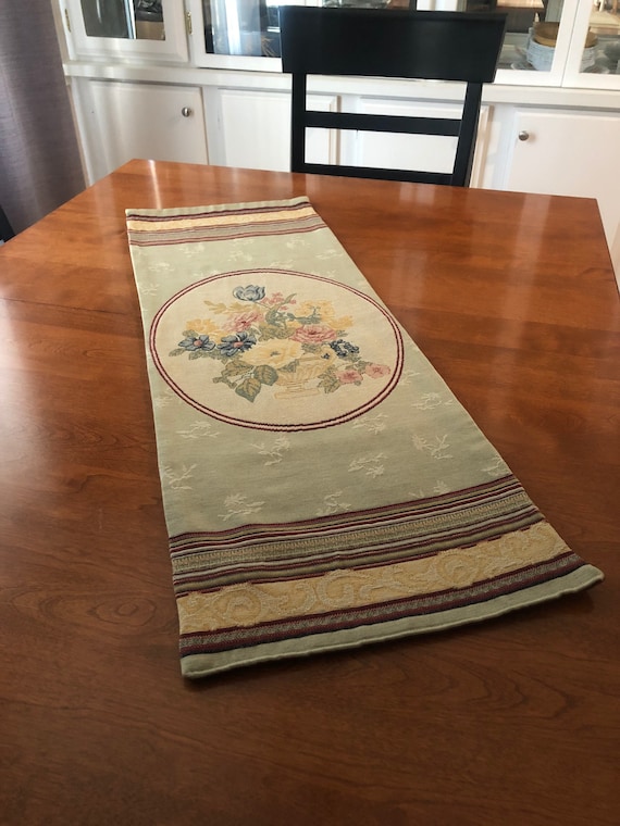 Tapestry Table Runner 12 X 35 | Etsy