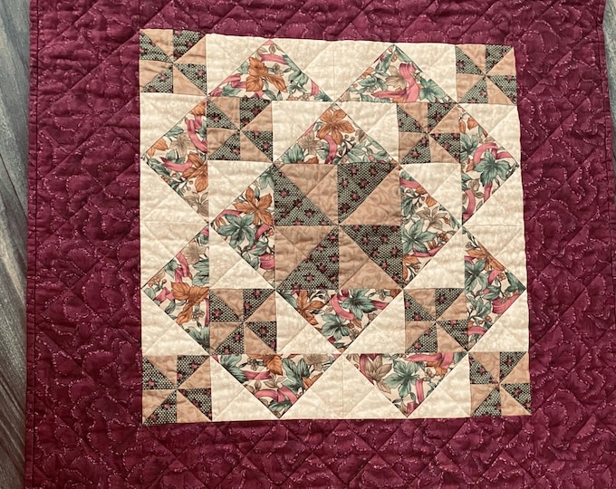 Professionally Pieced and Quilted, 35” Square With Board in Top for ...