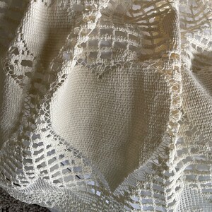 Twin Bed Crocheted Hearts Dust Ruffle - Etsy