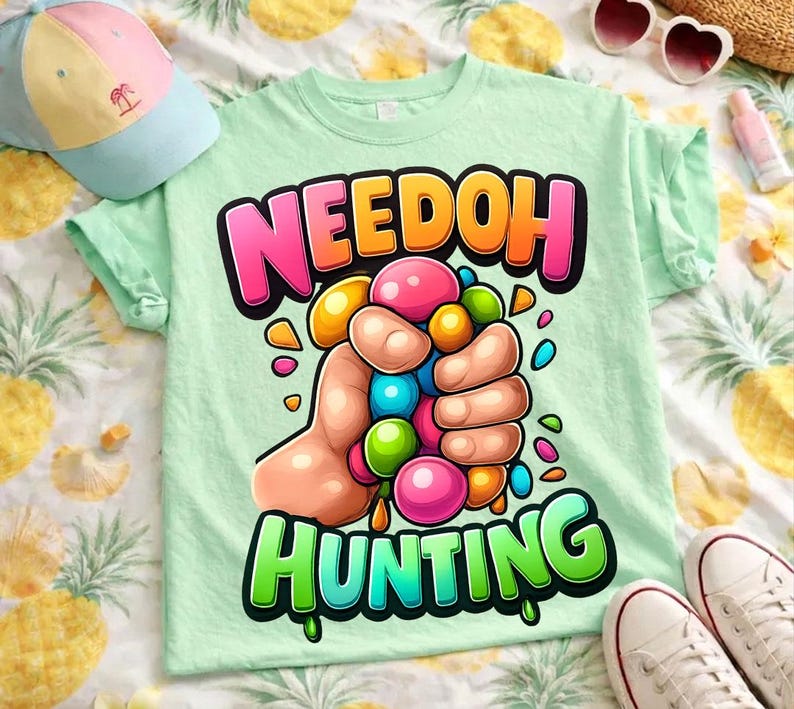 Needoh Bundle Png, Squishy Toy Bundle, in My Needoh Era, Needoh Stress ...