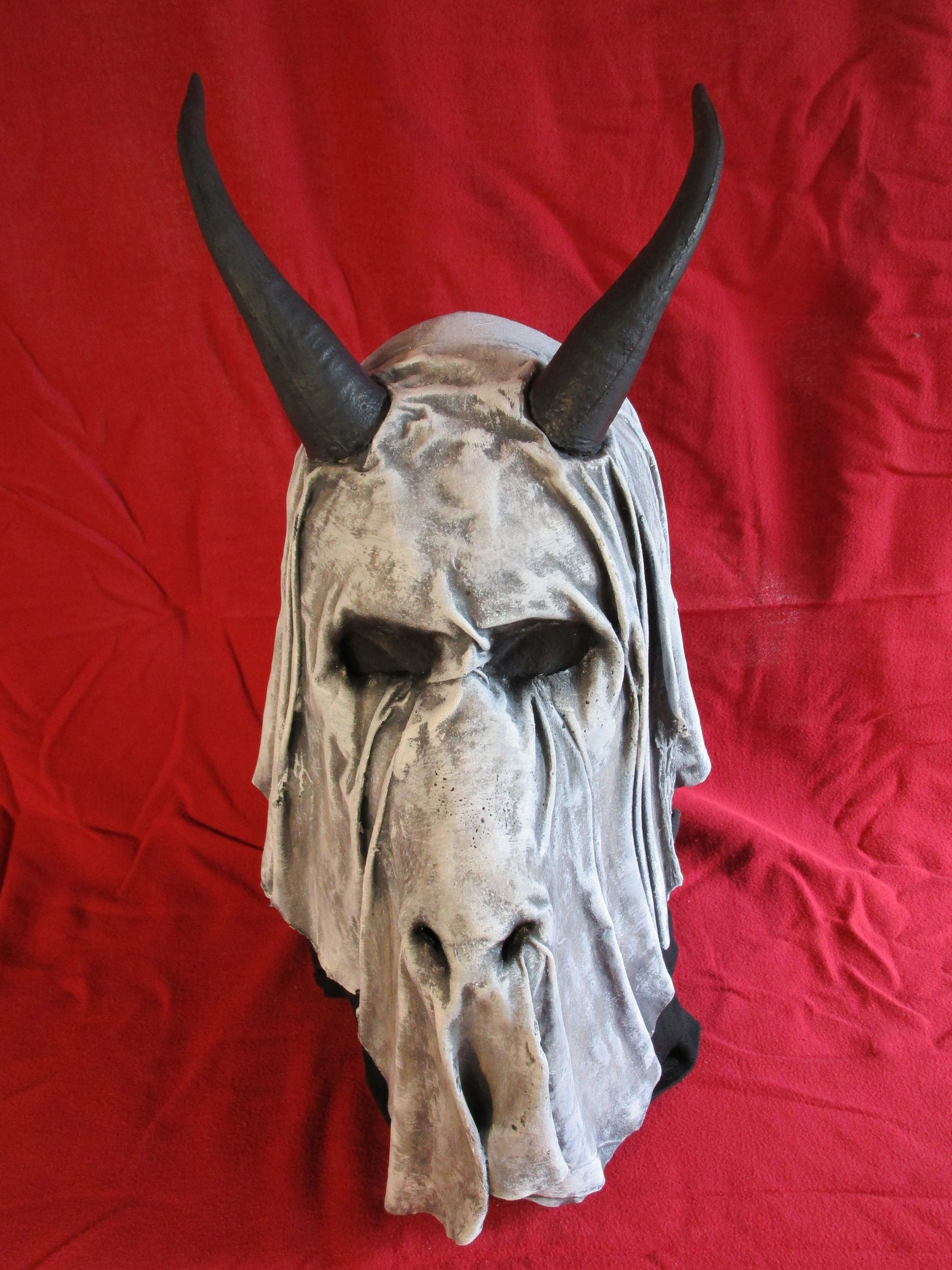 Goat shroud latex mask | Etsy