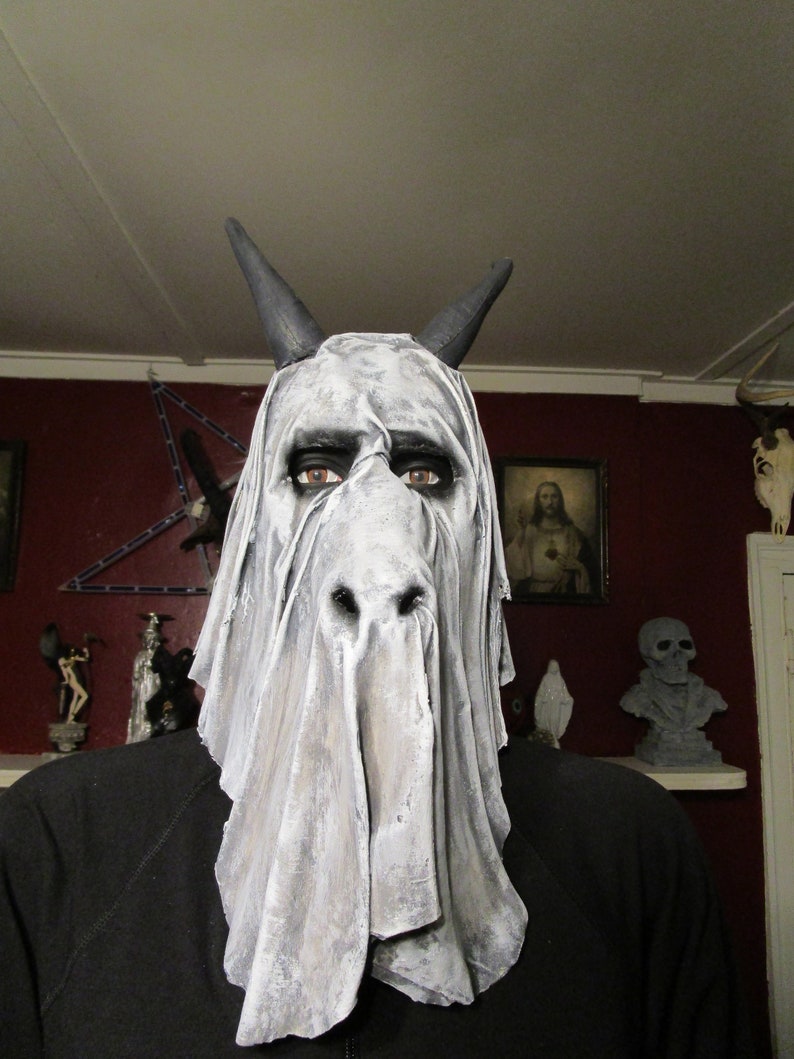 Goat Shroud Latex Mask - Etsy