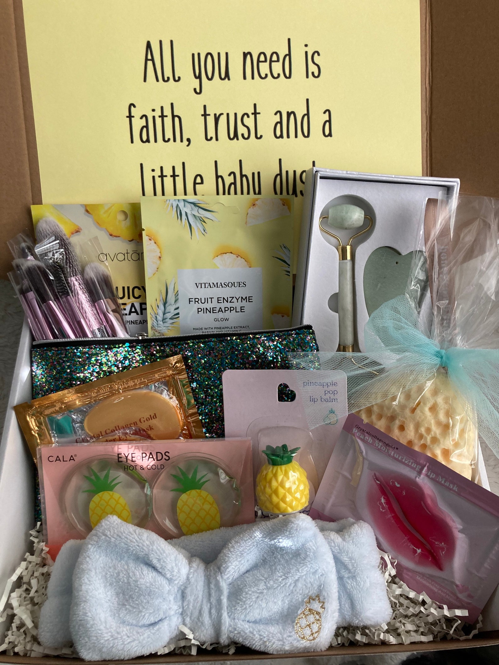 Spa Kit Spa Care Package Spa Headband Spa Survival Kit - Etsy